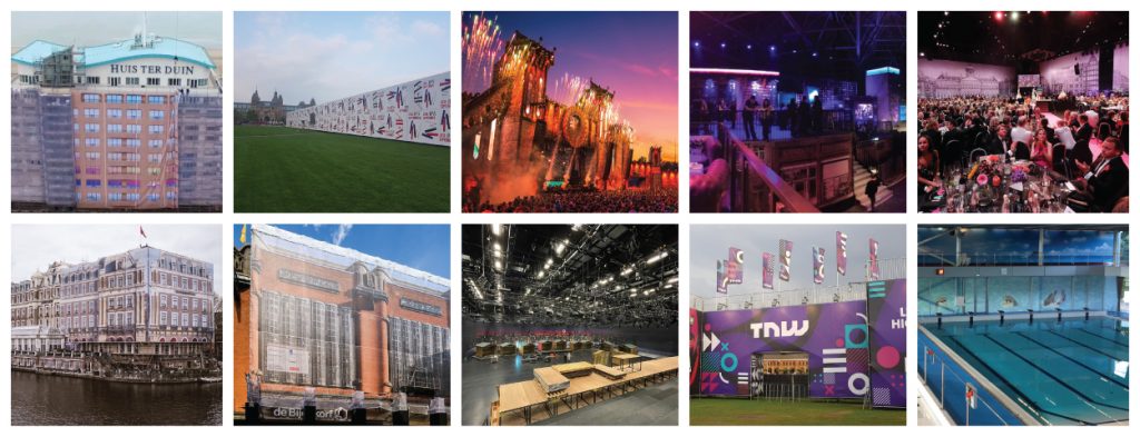 Exposure Company Tien grootste projecten - tien jaar Exposure Company